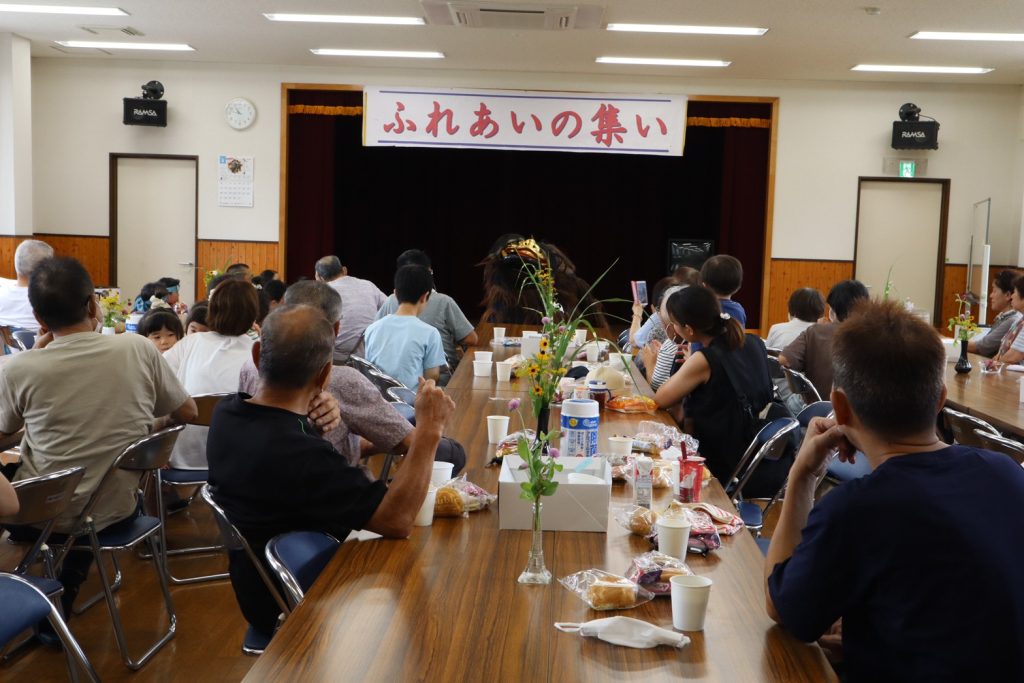 R05.08.06 「宇原ふれあいの集い」令和5年8月6日出演 | 宇原獅子舞保存会