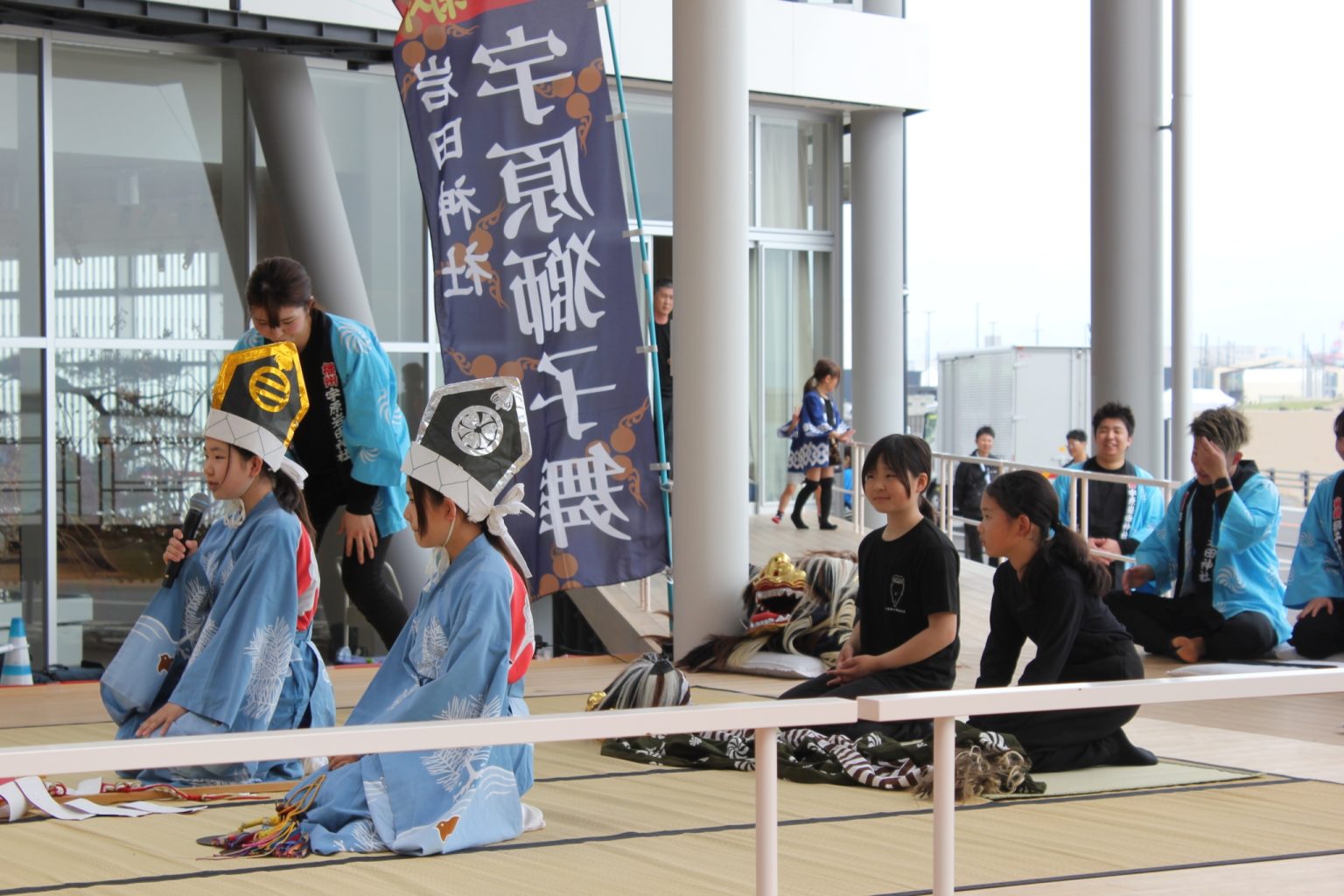 R07.04.21 「大阪・関西万博で大盛況！」～宍粟市の伝統芸能が世界に響いた瞬間～ | 宇原獅子舞保存会